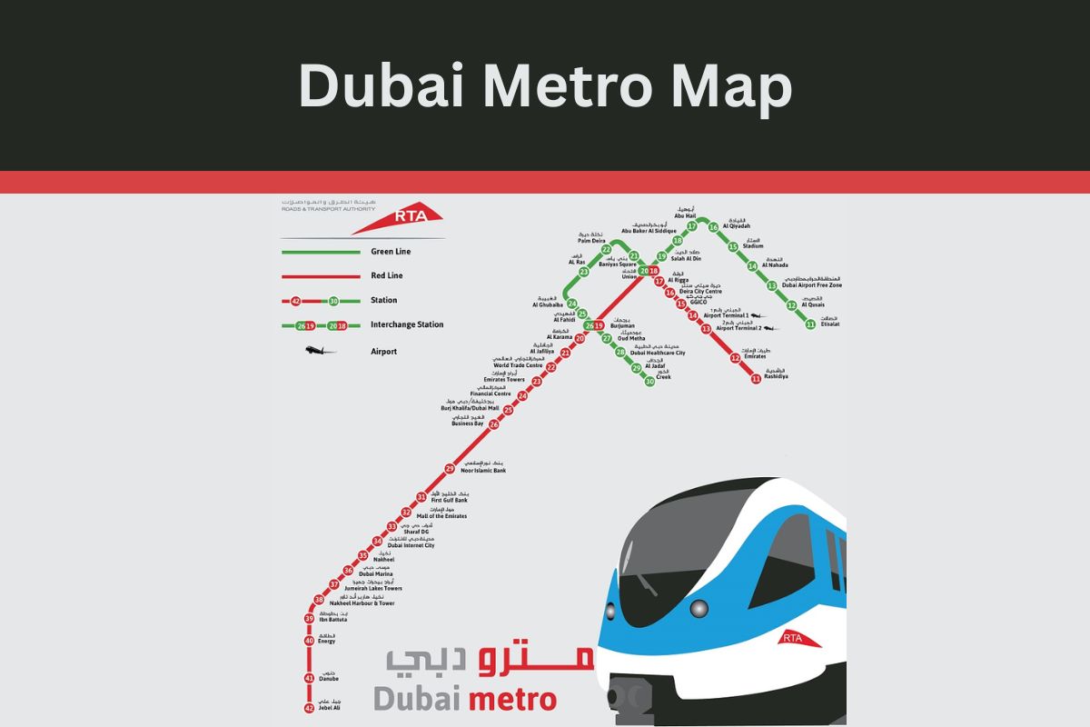 Dubai Metro Map: Your Ultimate Guide to Navigating the City - Arab Air ...